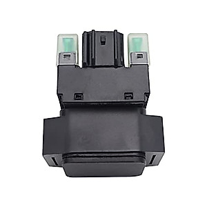 SuLyLa 18808 Starter & Relay Compatible with Suzuki 2004-2009 Quadsport LT-Z250 / Ozark LT-F250 2002-2009, 2012-2014 31100-02C10 410-54046 SMU0058 SMU0059 57-2789 620-025 SA-102 SA-103 495747