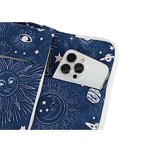 SANFAN 360° Protective 3 Pockets Laptop Sleeve Case Bag Computer Carrying Cover with Handle for MacBook Air 15 inch and 15.6 inch HP, Dell, Acer, Asus, Lenovo Notebook (Sol de Mayo)