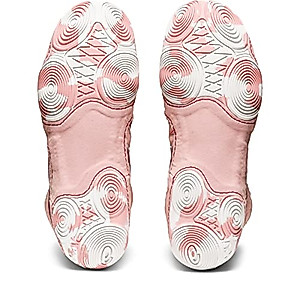 ASICS Women's MATBLAZER Wrestling Shoes, 7, Frosted Rose/Cranberry