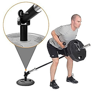 EVERSTRONG Elite Heavy Duty T-Bar Row Olympic Bars - Landmine Attachment for Barbell Workouts - Robust Steel Base for Home and Gym Fitness - Designed for 2-inch Olympic Barbell