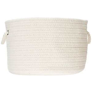 Colonial Mills WL00 18 by 18 by 12-Inch Bristol Storage Basket, Natural