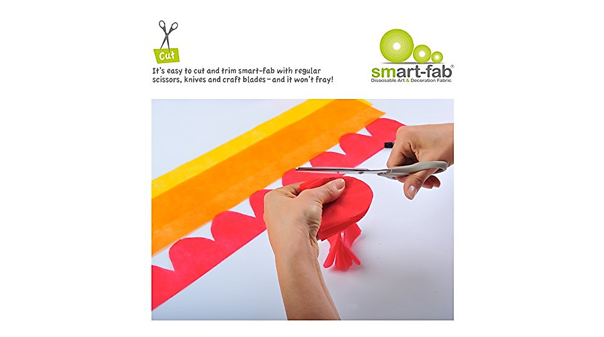 Smart-Fab Apple Green Fabric 48" x 40' - Durable, Versatile Craft Material