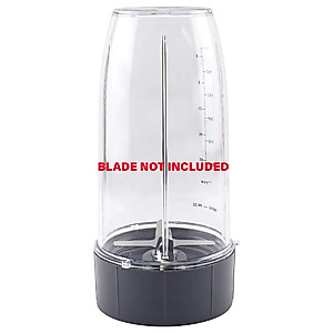32 oz Tall Colossal Cup Replacement Part Compatible with Nutri Bullet 600W 900W Blenders NB-101B NB-101S NB-201