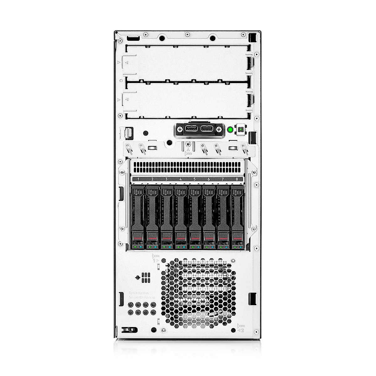 HPE ProLiant ML30 Gen10 Plus E-2314 2.8GHz 4-core 1P 16GB-U 4LFF 350W PS Server