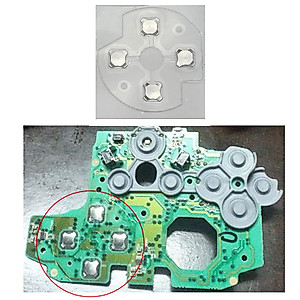 Onyehn D-Pad Button Conductive Film Sticker,Metal Dome Switch Sticker Replacement Kit for Xbox One Controller(10 Pack)
