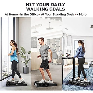 Lifepro Smallest Portable 30in Walking Pad Under Desk Mini Treadmill, Under Desk Small Work Desk Compact Mini Treadmill - Max Speed 3 MPH, 220 Lbs Max Weight, Home & Office Mini Walking Pad Treadmill