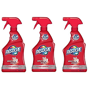 Resolve Carpet Spot & Stain Remover, 22 fl oz Bottle, Carpet Cleaner (Pack of 3)