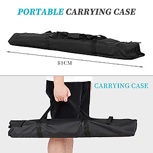 GSY Backdrop Stand 6.5x6.5ft/2x2m, Adjustable Heavy Duty Background Stand for Parties, Wedding, Photography, Ad Display, Activity Decoration