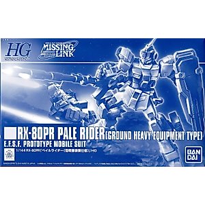 BANDAI HGUC 1/144 Pale Rider (Land Battle Heavy Equipment Specification)