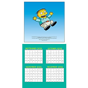 Simpsons - The Simpsons - The Simpsons 2023 - Original Danilo Calendar [Multilanguage] [Calendar] (Wall Calendar)