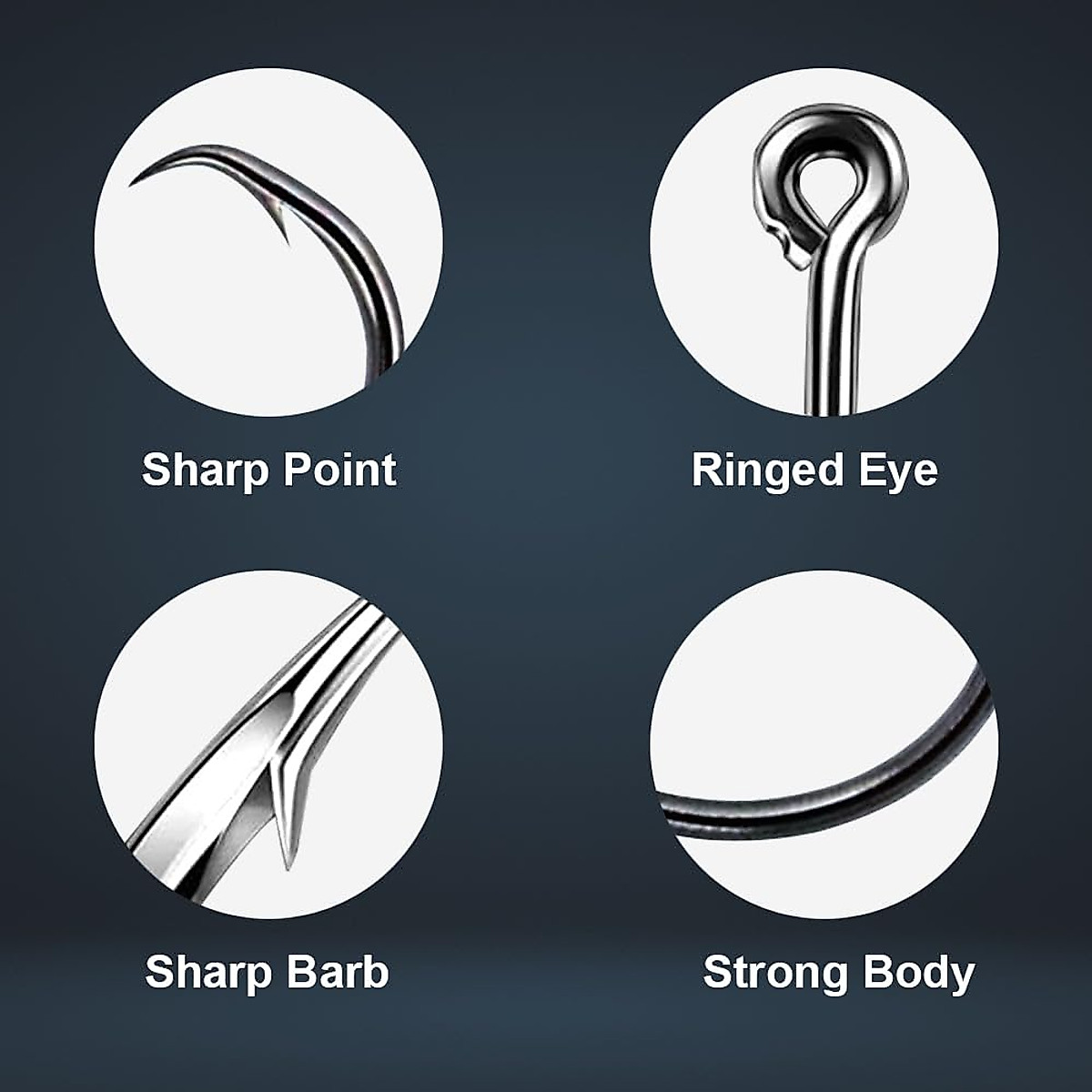 Reaction Tackle Circle Hooks - #4/0