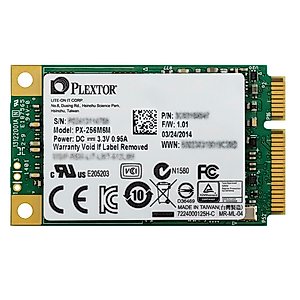 Plextor M6M Series 256GB mSATA Internal Solid State Drive (PX-256M6M)