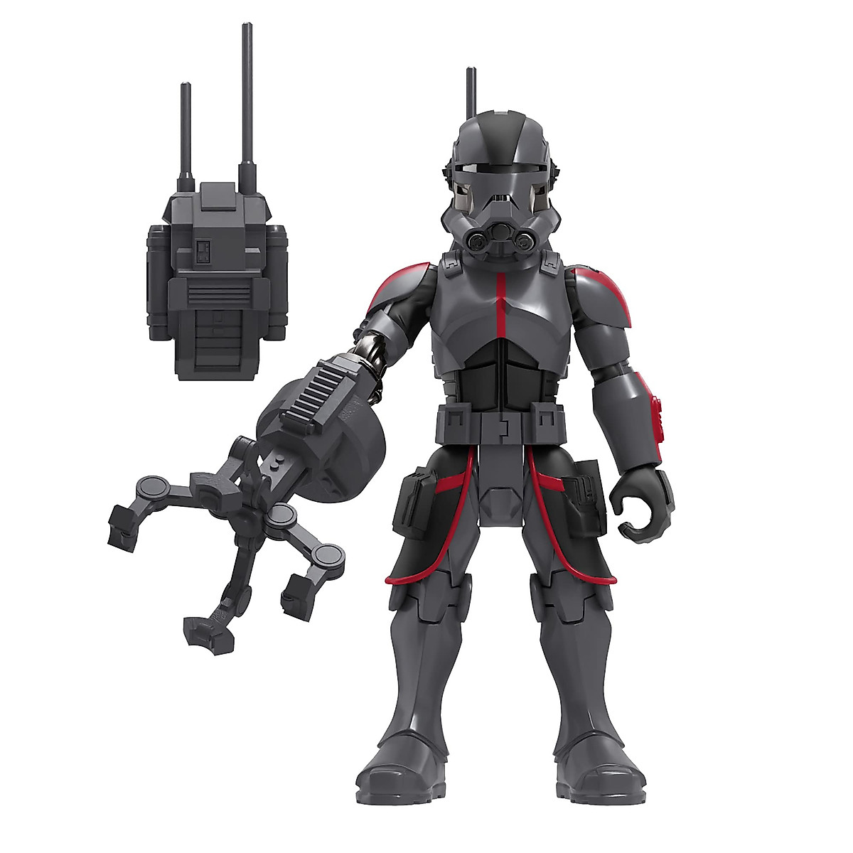 STAR WARS Mission Fleet Clone Commando Clash 2.5-Inch-Scale Action Figure 4-Pack with Multiple Accessories, Toys for Kids Ages 4 and Up