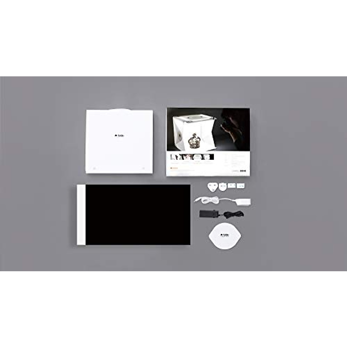 Foldio2 Plus | 15" Portable Product Photo Studio Light Box with Dimmable 5700k LED Light | ORANGEMONKIE | World 1st All-in-One Photo Studio