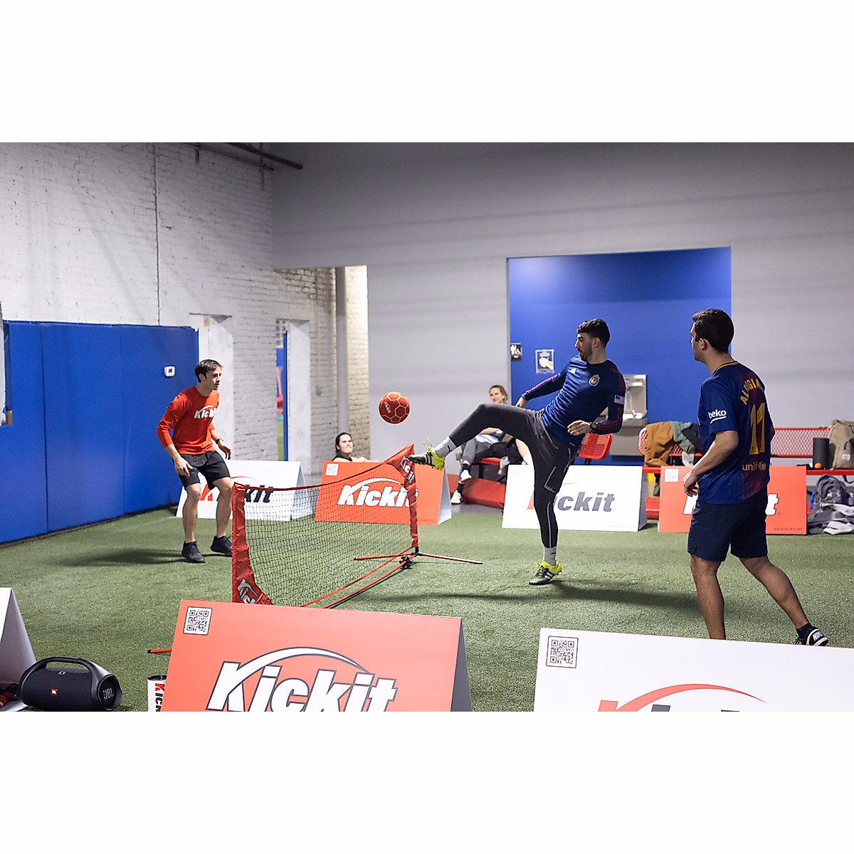 Kickit Soccer Tennis Ball | The Official Soft Soccer Ball of Soccer Tennis, Soccer Training, Freestyle Soccer and Juggling | Size 5 (Red Ball)