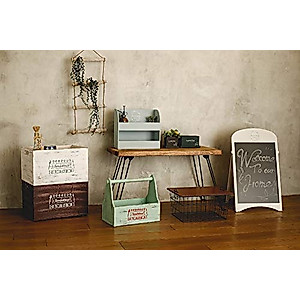 Abite Storage Box, Takelich Basket, 15.7 x 12.2 x 8.5 inches (40 x 31 x 21.5 cm), White, Square