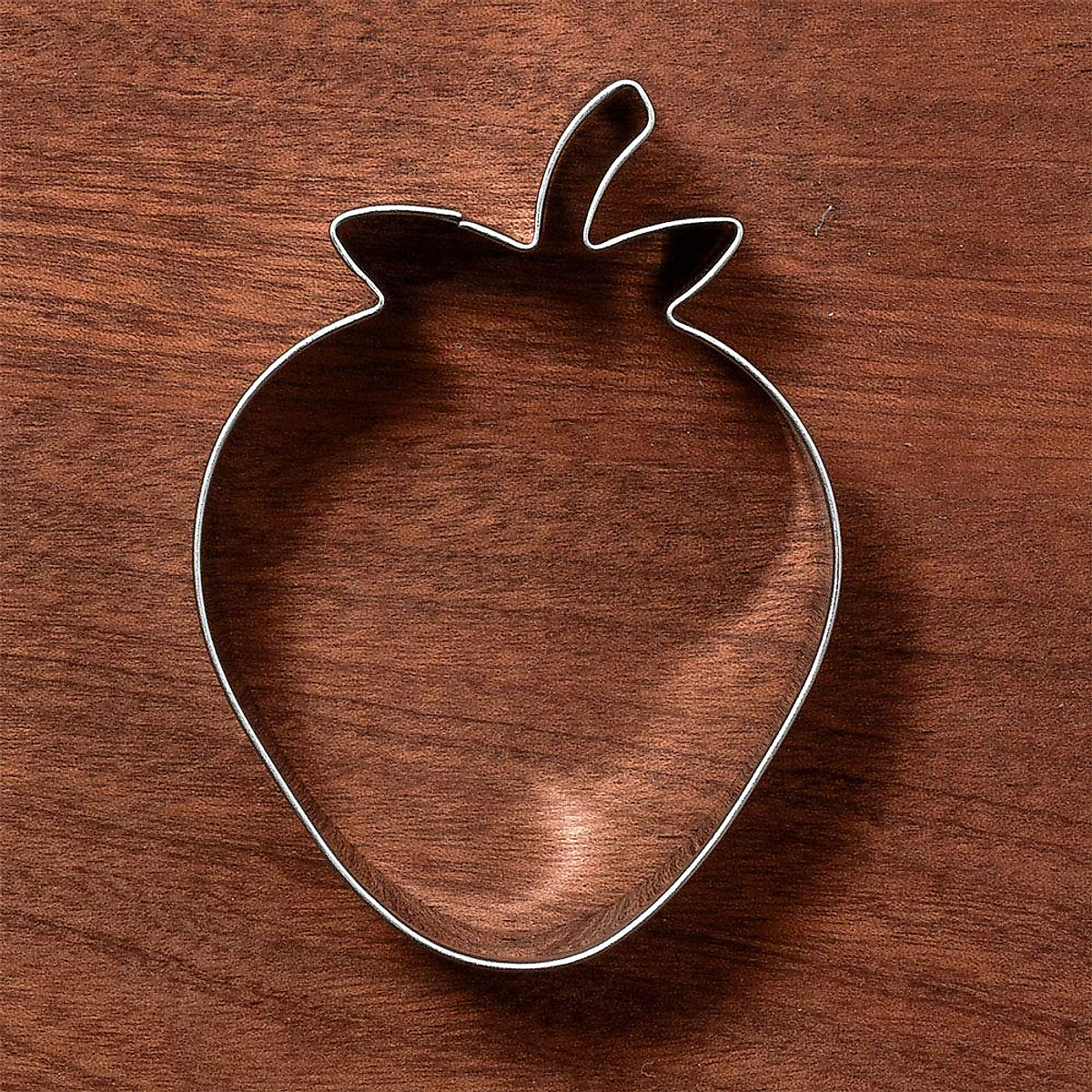 LILIAO Strawberry Cookie Cutter - 2.6 x 3.5 inches - Stainless Steel