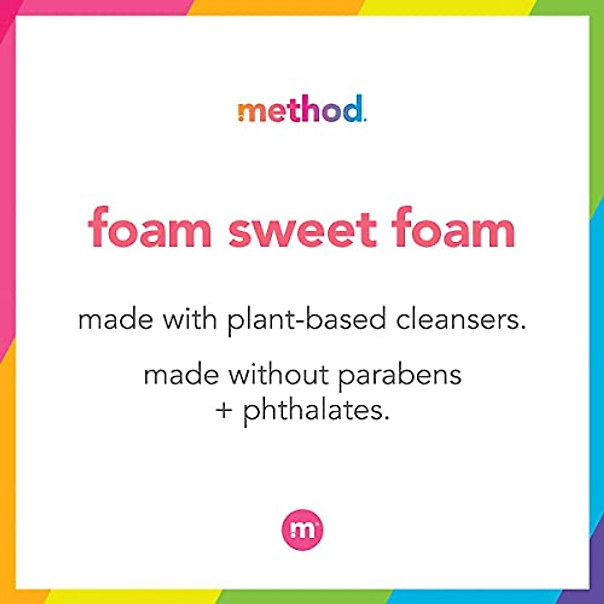 Method Foaming Hand Soap, Waterfall, Paraben and Phthalate Free, Biodegradable Formula, 10 Fl Oz (Pack of 1)