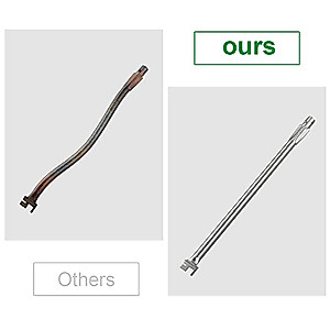 SafBbcue 67557 Grill Burner Tubes for Weber Summit 460 470 Gas Grills, Replacement for Weber Summit Burner Tubes, 6 Pack