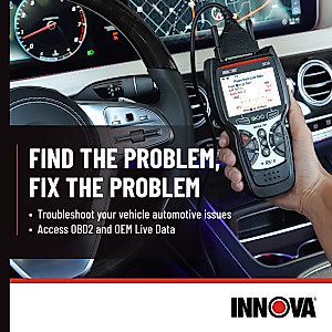 Innova 5610 OBD2 Bidirectional Scan Tool - Understand Your Vehicle, Pinpoint What's Wrong, and Complete Your Repairs with Less Headache. Free Updates. Free US-Based Technical Support.