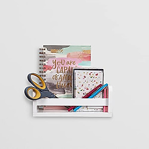 RiverRidge Kids Small 10” Floating Wall Mount Bookshelves (3-Pack)