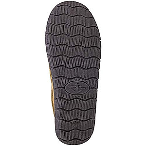 DOCKERS Men's Christopher Classic Casual Roll Collar Clog Slippers, Size 8 to 13 (Tan Rugged, Numeric_9_Point_5)