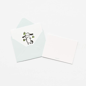 Monolike Message Buddy Card - Mix 40 Mini Single cards, 20 envelopes Package
