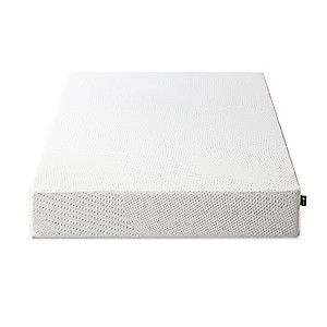 ZINUS Cooling Essential Memory Foam Mattress, Full, White