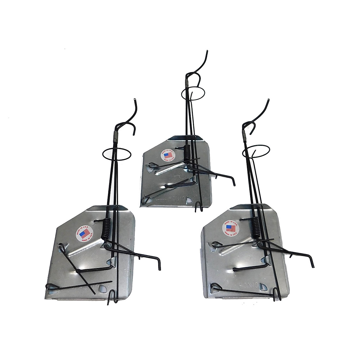 Cinch Gopher Trap - Professional-Grade Gopher Traps That Work Best, Heavy Duty, Reusable Rodent Trapping System - Ideal for Lawns, Gardens, Ranches, and More - Outdoor Use, Medium Size (3 Pack)