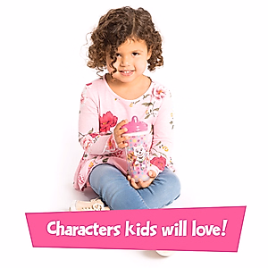 Playtex Sipsters Stage 3 Paw Patrol Spill-Proof, Leak-Proof, Break-Proof Spout Cup for Girls, 9 Ounce (Pack of 2)