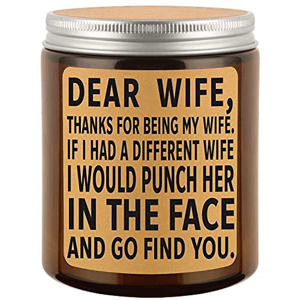 Gifts for Wife from Husband - Wife Gifts - Birthday Gifts for Wife - Gifts for Mom, Women -I Love You Gifts for Her, Him, Romantic Gifts- LUOYUO Lavender Scented Candles