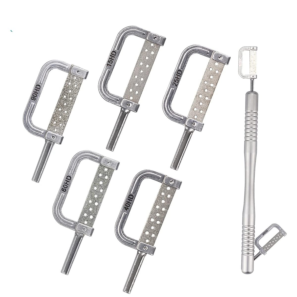 Orthodontic Interproximal Enamel Reduction Automatic Strip 15 to 90 HD Interproximal Enamel Reduction Handle IPR