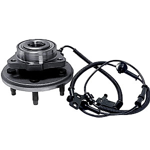 MotorbyMotor 515078 Front Wheel Bearing and Hub Assbmely with 5 Lugs w/ABS Fits for 06-10 Ford Explorer, 07-10 Ford Explorer Sport Trac, 06-10 Mercury Mountaineer Hub Bearing (All Models)