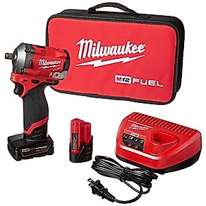 M12 FUEL STUBBY 1/2" IMPACT WRENCH KIT