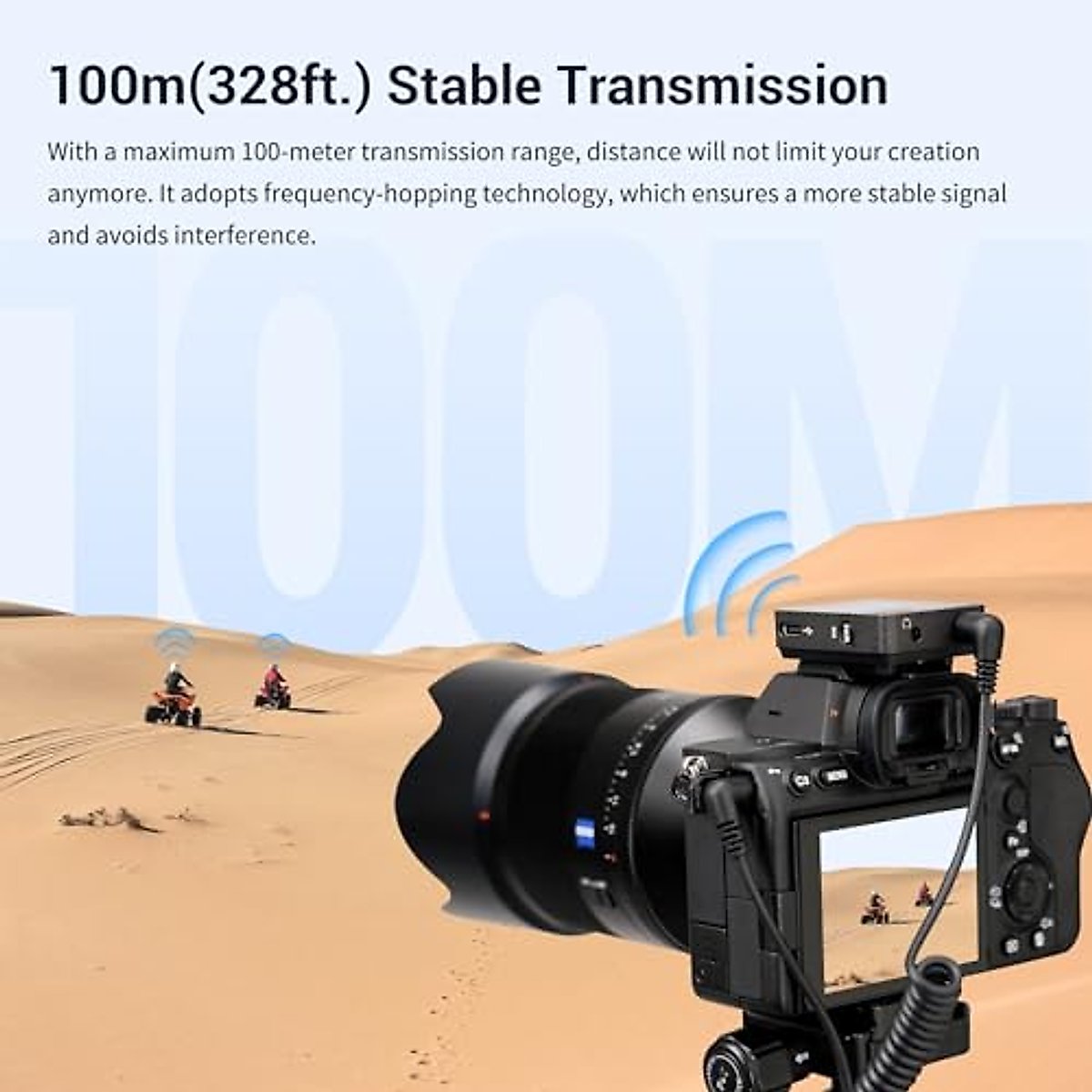 Godox MoveLink II M2 Wireless Lavalier Microphone System(2 TX + 1 RX + Charging Case), 2.4G Wireless Noise Cancelling Mic, 100m(328ft) Range for Camera, Computer, Smartphone TikTok Interview Recording