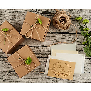 MESHA Red Gift Boxes 6x6x4'' Small Gift Box with Lid, 50 Pcs, Red Bridesmaid Proposal Box, Cupcake Boxes, Godmother Proposal Gift Box, Birthday Gift Box, Party Favor, Christmas, Arts & Crafts