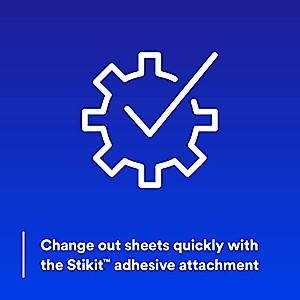 3M Stikit Blue Abrasive Sheet Roll, 36221, No Hole, 2-3/4 in x 30 yd, 180+ Grade, Automotive Sanding Roll Sandpaper for Coating Removal, Body Repair, Auto Sanding
