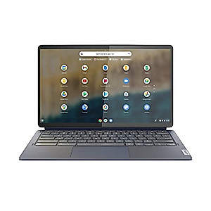 Lenovo IdeaPad Duet 5 Chromebook, OLED 13.3" FHD Touch Display, Snapdragon SC7180, 4GB RAM, 64GB Storage, Qualcomm Adreno Graphics, Chrome OS, Abyss Blue