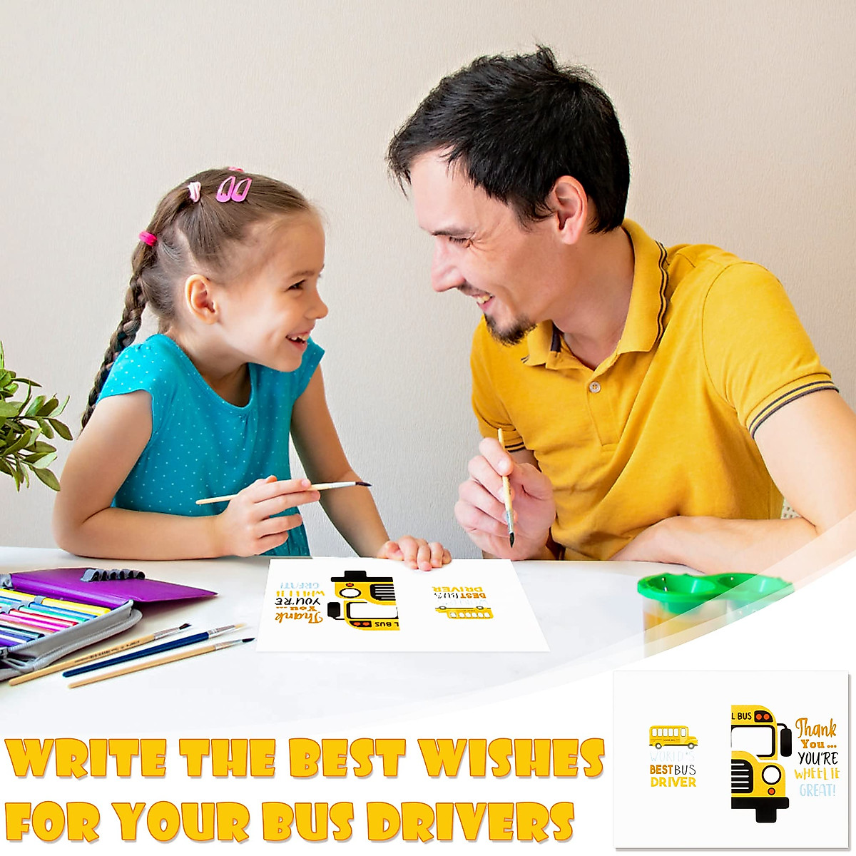 R HORSE 3Pcs School Bus Driver Gift Funny Cookie Bag Silicone Spatula Set with Greeting Card Thank You Bus Driver Present Potholder Heat Resistant Oven Mitt Bus Driver Retirement Teacher Day Gift