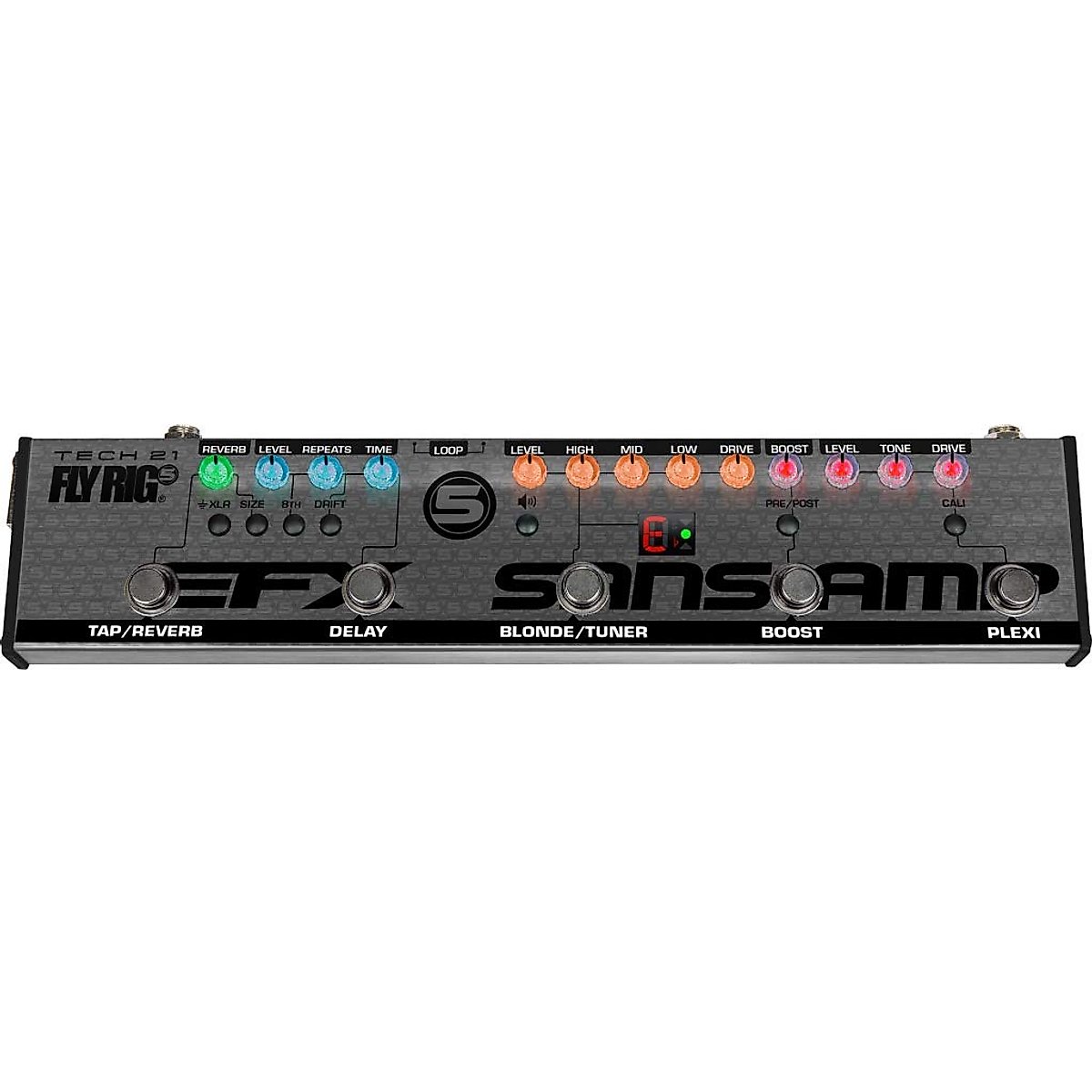 Tech 21 SansAmp Fly Rig 5 V2 Multi-Effects Pedal Bundle with 4 MXR Patches