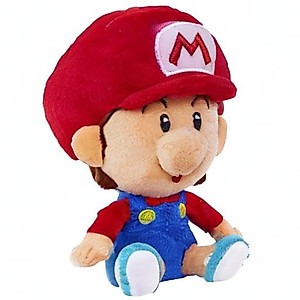 World of Nintendo Baby Mario Plush from Mario Bros Universe