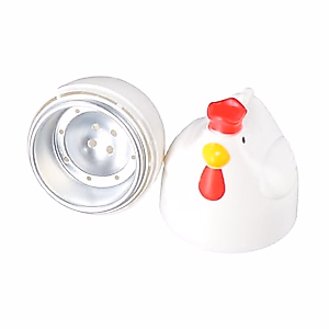 Microwave Egg Boiler,Chicken Shaped Microwave Egg Steamer Cooker Boiler Steamer Gadgets Cook Soft and Hard Boiled Egg Kitchen Tool