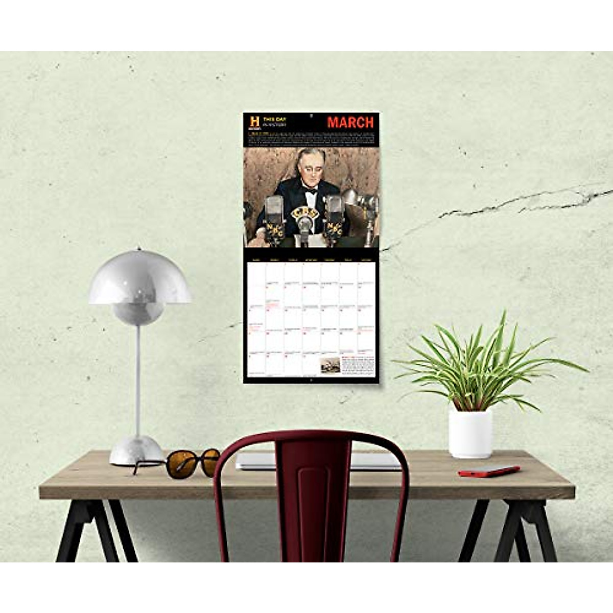 2021 History Channel This Day in History Wall Calendar: 365 Remarkable People, Extraordinary Events, and Fascinating Facts