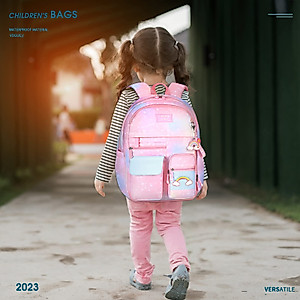 cotmcor Backpacks for Girls, Kids Backpack, Cute Bookbag Bunny School Bag for Kindergarten and Elementary