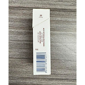 Honeyrose Herbal Cigarettes "VANILLA" Flavor, 100% Tobacco & Nicotine FREE, 100% Natural, Herbal Smokes, Quit Smoking, Made In England