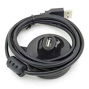 USB WiFi Adapter Extension Cable with Pedestal- Desktop Vertical Base Extension Cable Cradle USB2.0 Base Dock Holder for USB WiFi Adapter,Wireless Network Adapter,Antenna