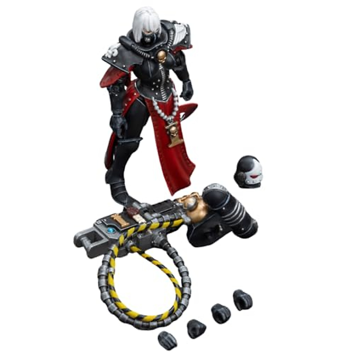 HiPlay JoyToy Warhammer 40K Collectible Figure: Adepta Sororitas Retributor with Heavy Flamer 1:18 Scale Action Figures JT8131 (Heavy Flamer JT8131)