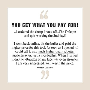 Jillian Dempsey Gold Bar | Original Premium 24K Gold Plated Facial Vibrating Bar with 6,000 Rotations Per Minute | Boost Blood Flow, Sculpt, Firm & Smooth Face | Made in Japan