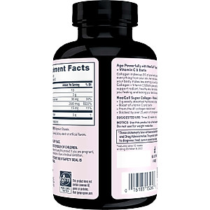 NeoCell Super Collagen With Vitamin C and Biotin, Skin, Hair and Nails Supplement, Includes Antioxidants, Tablet, 180 Count, 1 Bottle