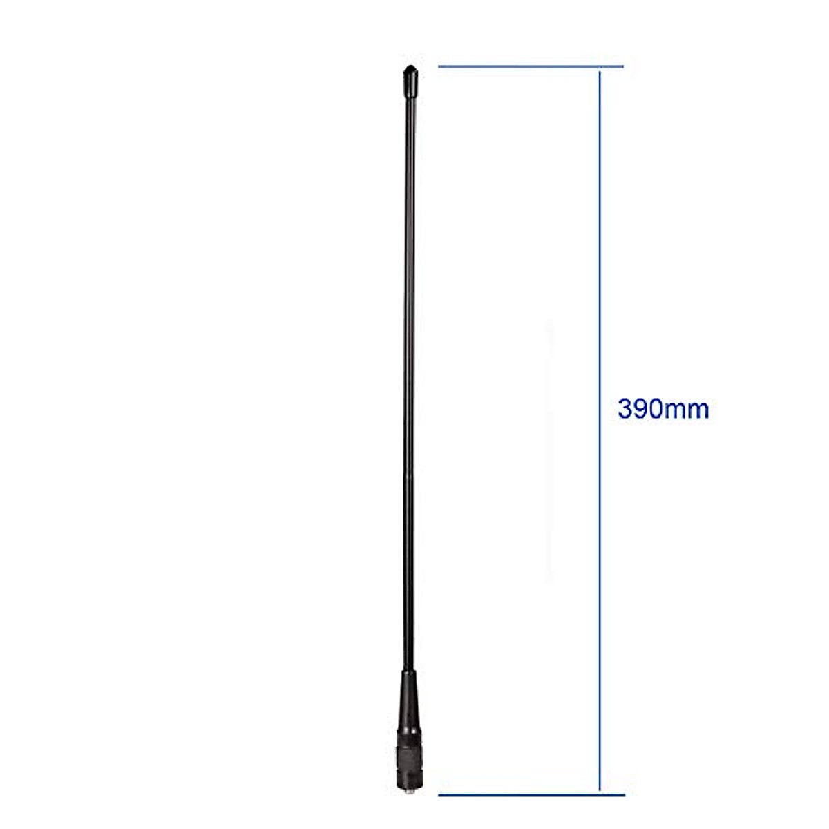 Bingfu Dual Band VHF UHF 136-174MHz 400-470MHz Ham Radio Antenna Two Way Radio Antenna Walkie Talkie Flexible Whip Antenna SMA Female for Kenwood Wouxun Baofeng Radios BF-F8HP UV-5R UV-82 BF-888S